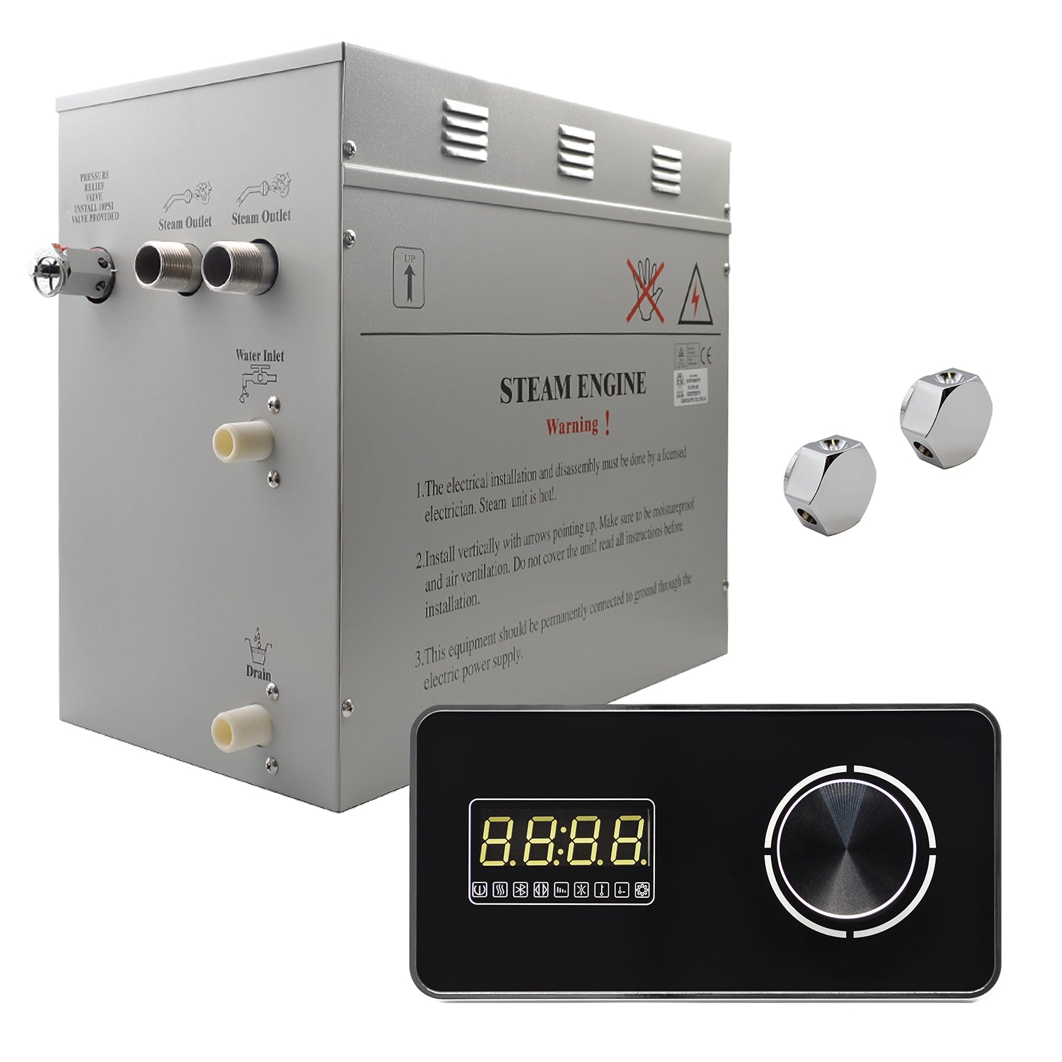 Superior Encore Horizontal Bluetooth Capable Steam Generator Kit