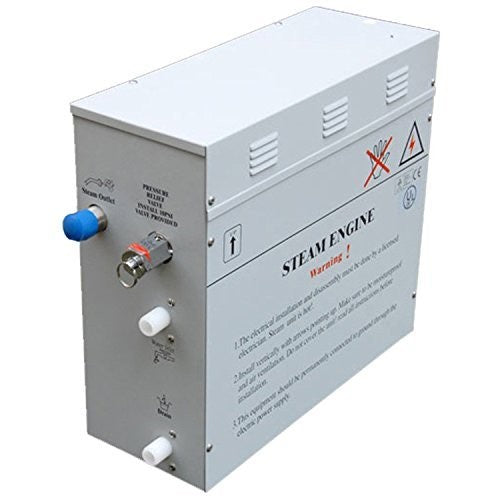 Superior 9kW Self-Draining Steam Bath Generator with Waterproof Progra